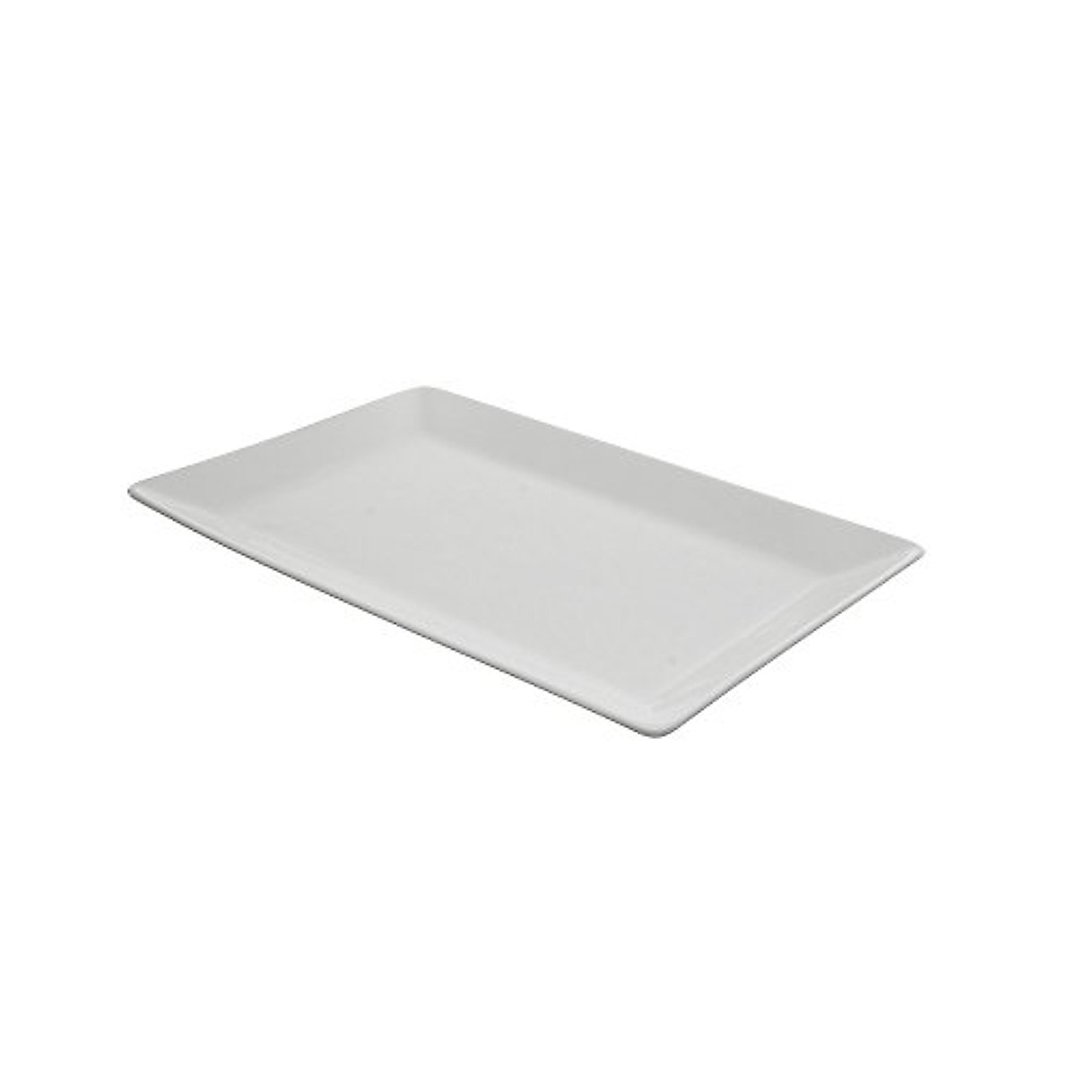 10 Strawberry Street Whittier Elite 10.875" x 7" Rectangle Platter, Set of 6, White