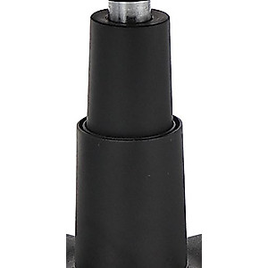 Boss Office Products B1691-BK Stand Up Fabric Drafting Stool with Adjustable Arms in Black