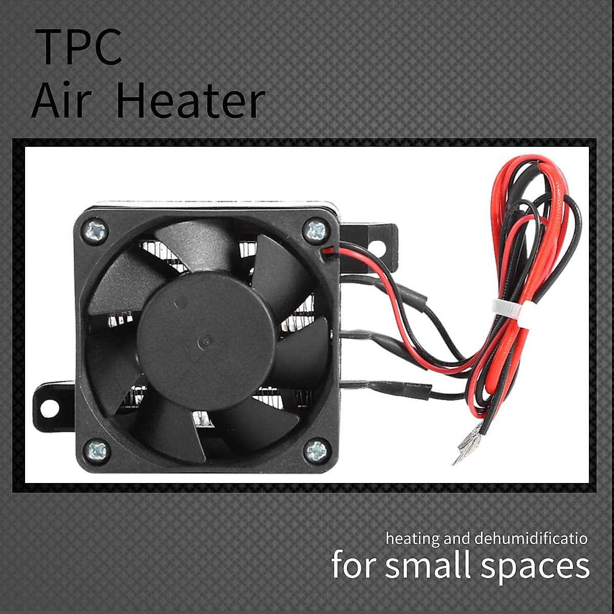 Constant temperature Electric fan heater PTC fan Auto heater Small space heater incubator(12V 150W)