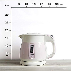 Tiger Electric Kettle 600ml White Wakuko PCF-G060-W Tiger