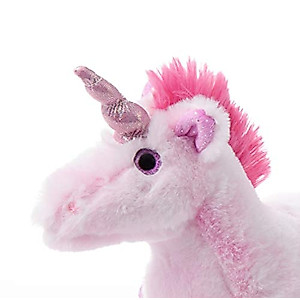 The Petting Zoo Pink Unicorn Stuffed Animal, Gifts for Girls, Posh Plush Unicorn Toy 14 inches
