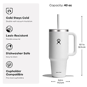 Hydro Flask 40 Oz All Around Travel Tumbler Sugar Crush