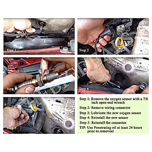 THEBIGDEALS T258951X Oxygen Sensor for Buick Cadillac Chevrolet GMC Hummer Isuzu Oldsmobile Pontiac Saab Saturn (Replaces Bosch 15895 ACDelco 213-3867 213-4229)