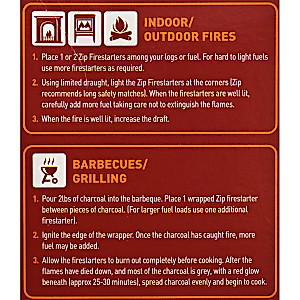 Zip Premium Firestarter, 2 Cases