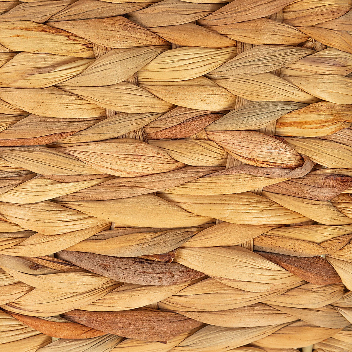 Household Essentials Water Hyacinth Basket with Handles