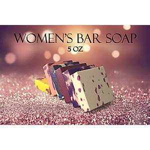 NATURAL AMERICAN Womens Bar Soap – Perfume Scents, 100% All Natural Soap for Women, Essential Oils, Organic Shea Butter – (6pk) Handmade Soaps for Women – GODDESS Women Soap, 5 oz Bar Soap for Women