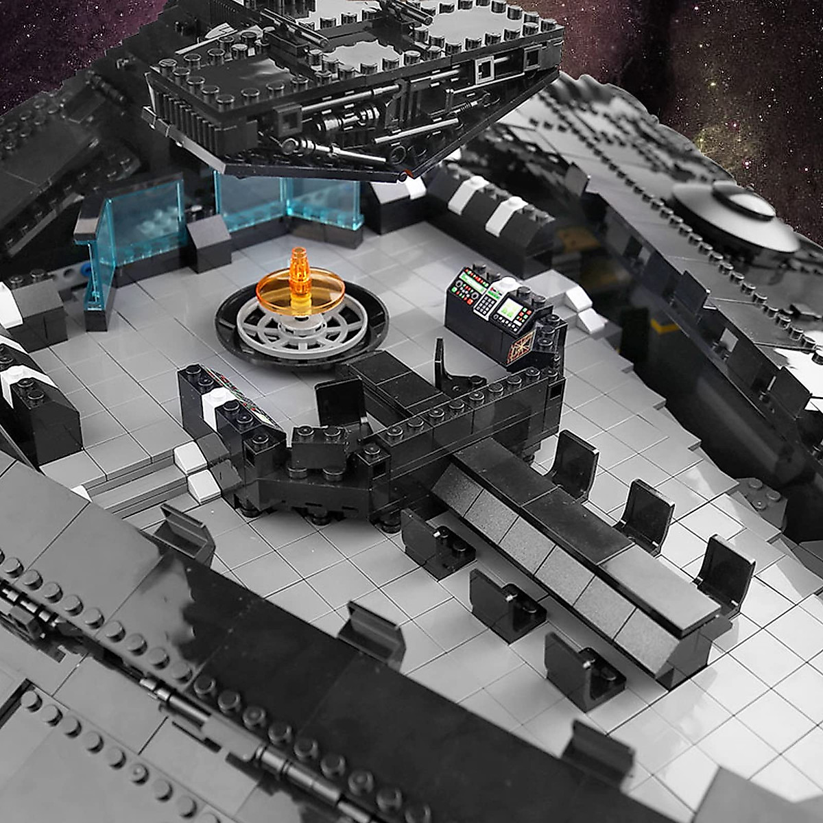 Mould King 21004 Super Star Destroyer Model, Eclipse-Class Imperial Star Destroyer Building Toy, 10368+Pcs Buildable Toy Model, UCS Assembly Awesome Toy Building Kit Large Collection