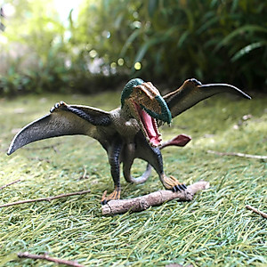 Pterodactyl Dinosaur Action Figures Realistic Flying Toy | Movable Mouth | Pteranodon Dino Toys | Pterosaur Model Toys | Cake Toppers Dinosaur Toys for Boys and Girls