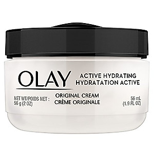 Olay Active Hydrating Cream Face Moisturizer, 1.9 fl oz Packaging may Vary
