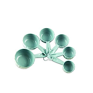 Nordic Ware 6pc Cups Bundt Measuring, Set of 6, Sea Glass