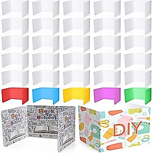 32 Pack Large Plastic Privacy Boards DIY Privacy Folders for Student Desks Classroom Privacy Boards Reusable Made Privacy Boards for Sneeze Guard Discourage Cheating Reduces Distractions Shields