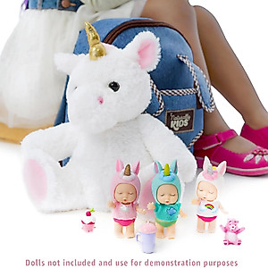 Naturally KIDS Unicorn Backpack, Unicorn Toys for Girls Age 4-6, Toys for 3 Year Old Girl Gifts Birthday