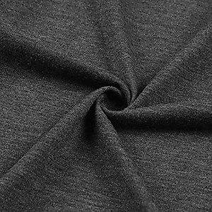 Hanweini Maternity Hoodie Tops Sweatshirt Casual Long Sleeve Ruched Pregnancy Shirt Tunics (Grey,Medium)