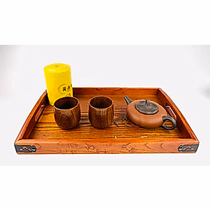 JapanBargain , Wooden Tea Cup Water Coffee Mug Japanese Zen Style Teacup 4 ounce 120ml, Pack of 2