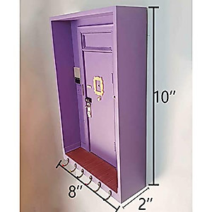 Key Holder，Friends TV Show Merchandise Cute Key Holder for Wall, Entryway, Bathroom, Living Room and Office