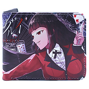 Amatensu Anime Characters Meari Saotome wallet Momobami Kirari wallet Jabami Yumeko wallet A