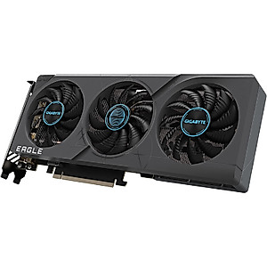 Gigabyte GeForce RTX 4060 TI EAGLE Graphics Card - 8GB GDDR6 18Gbps 128bit, PCI-E 4.0, 2X DisplayPort 1.4, 2X HDMI 2.1a, NVIDIA DLSS 3, Supports 4K, Ada Lovelace Arch, GV-N406TEAGLE-8GD