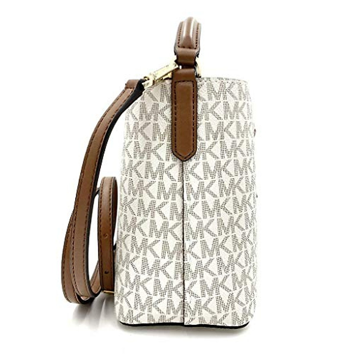 Michael Kors Suri Small Bucket Shoulder Bag (Vanilla PVC)