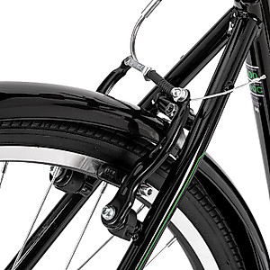 HH HILAND 700C Hybrid Bike, Step-Through or Step-Over Frame Commuter City Bike, 7 speeds Cruiser Bicycle for Men Women