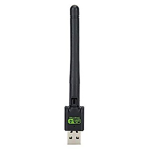 Pomya USB 2.0 150Mbps Network Card Antenna, External 2 DBi WiFi Receiver, with Driver