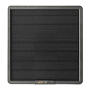 SPYPOINT Flex Trail Camera with Security Lockbox SB-500 Steel Lock Box and Rechargeable Solar Panel Kit SPLB-22