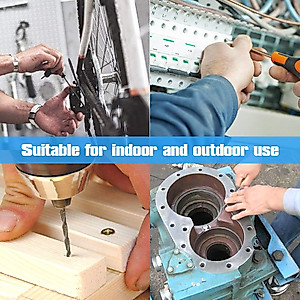 Glarks 665Pcs 304 Stainless Steel M3 M4 M5 M6 Phillips Flat Head Machine Screws Bolts Nuts and Flat Gasket Spring Washers Assortment Set, Full Thread