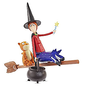 WOW! STUFF The Witch and Cat Twin Pack Collectable Action Figures | Articulated Character Play | Official Toys and Gifts from The Julia Donaldson Books, TV and Animation Movie Series
