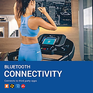 XTERRA Fitness TRX4500 Premium Performance Series Folding Treadmill, Large XTRASoft Cushioned Running Deck, LCD Display, Handlebar Speed and Incline Controls, Variety of Programs, FTMS Bluetooth