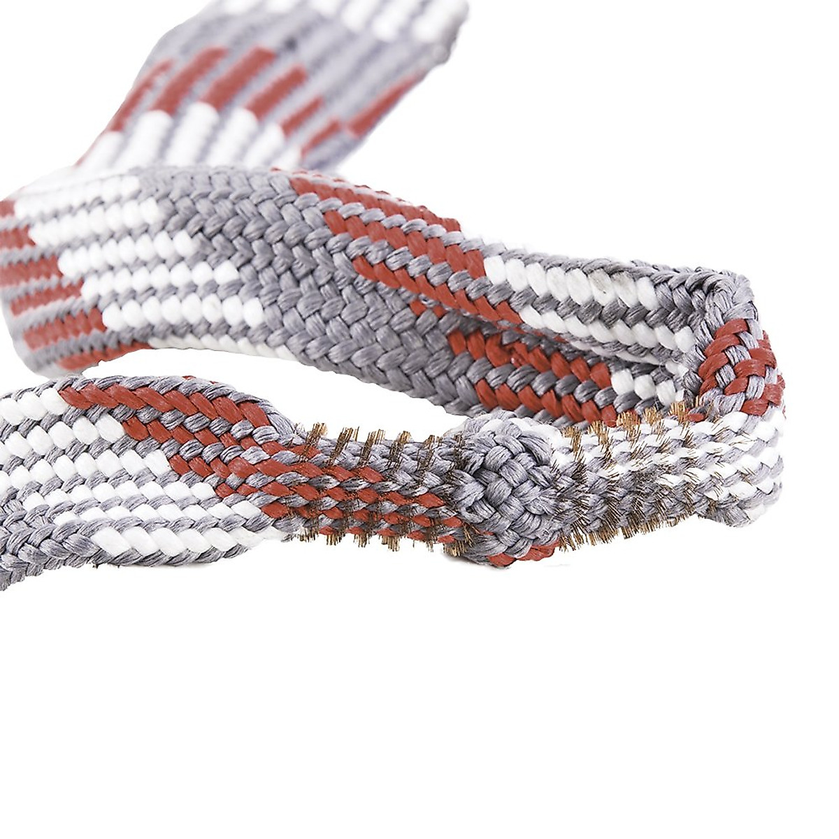 Allen BORE-NADO Bore Cleaner, Barrel Cleaning Rope, Gun Snake - for Handguns, Rifles, or Shotguns, Gray/White/Red, 40 Caliber (70583)