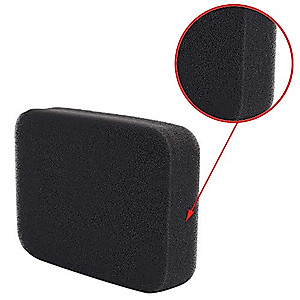 Harbot (Pack of 2) 502844401 Air Filter with Fuel Filter for Husqvarna 150BT 350BT 350BF 560BFS 560BTS Red Max EBZ5100 EBZ5100Q EBZ5100RH EBZ5150 EBZ5150RH EBZ6500 EBZ6500RH Backpack Blower