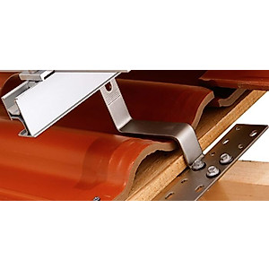 Solar Mounting Tile Roof Hook Work with Flat, S, and W Shaped Tile Roofs