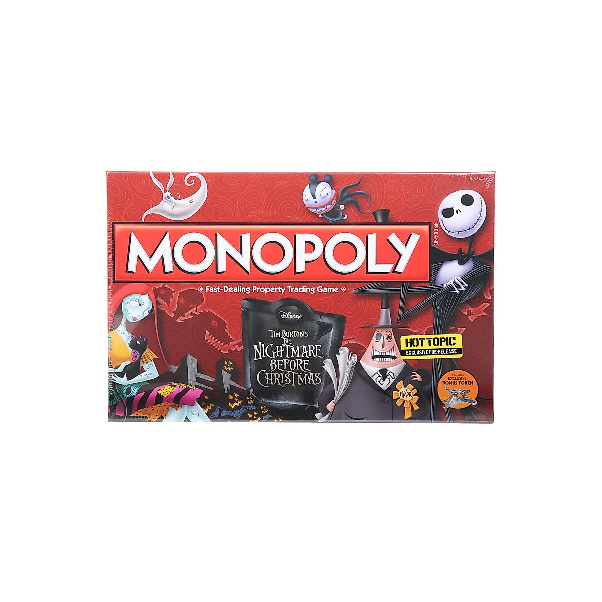 Tim Burton's The Nightmare Before Christmas Monopoly Hot Topic Exclusive Pre-Release