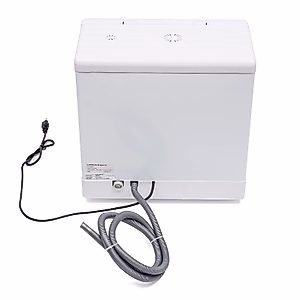 YIYIONCE Portable Countertop Dishwasher, 360 Degree Automatic Dishwasher, 3 Washing Programs Dishwasher, Portable Washer Machine and Dryer, Large Capacity for Home Small Apartment (Gray) | US STOCK