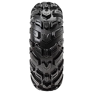 Tusk Terraform ATV/UTV Tire & Wheel Kit Front 25x8-12 - Rear 25x10-12 on 4/110 Tusk Cascade Wheels 4/110 12x7 5.0 + 2.0