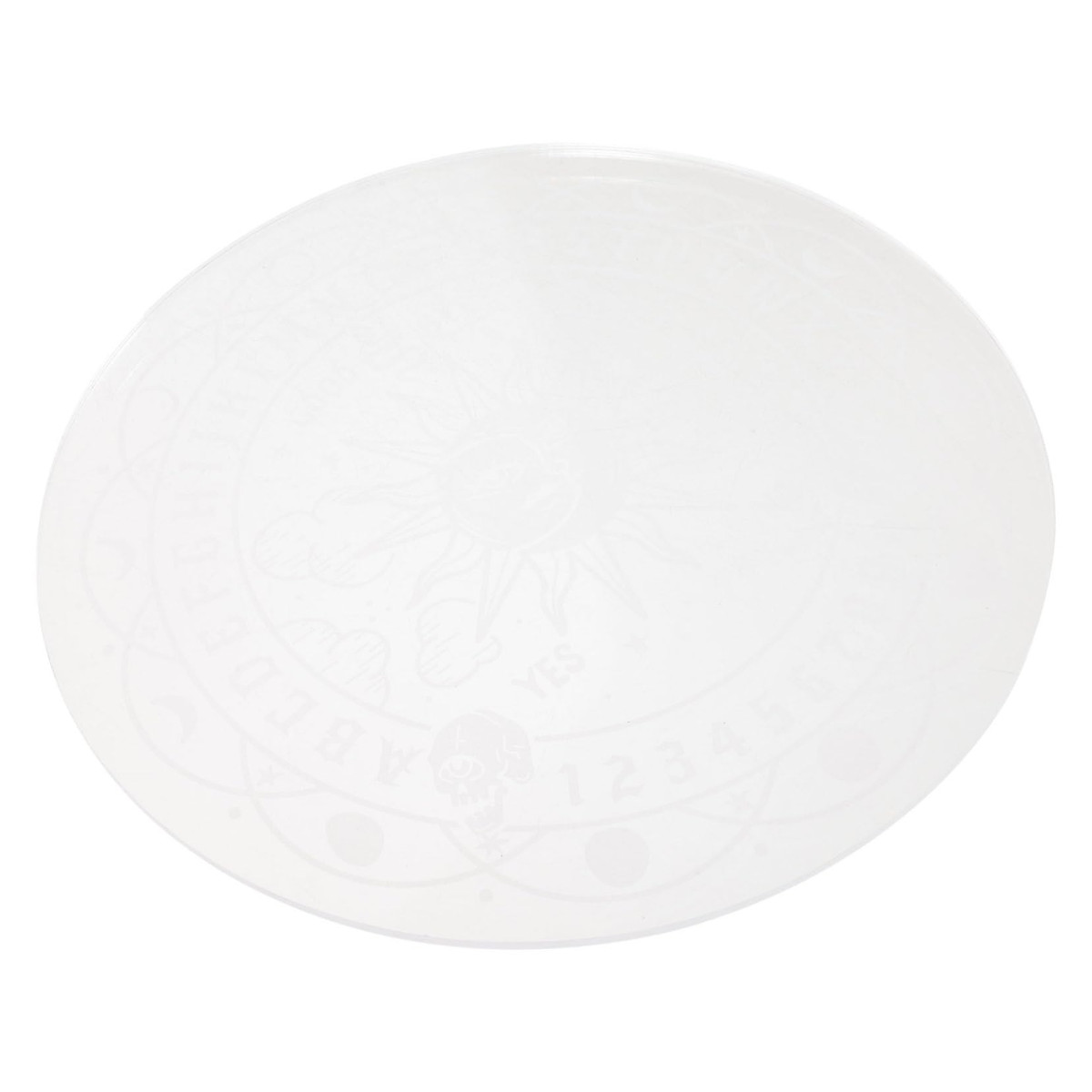 DOITOOL 3pcs Pendulum Dashboard Desk top Decor Tabletop Decor Witch Decor Portable Divination Board dowsing Divination Board Acrylic Divination Message Board Divination Crafts Props Letter