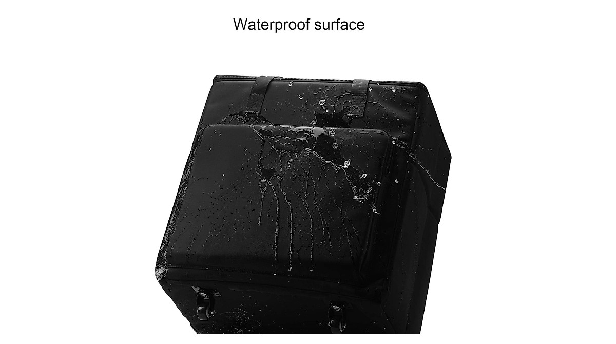 Buwico Desktop PC Computer Travel Storage Carrying Case Bag with Wheels ...