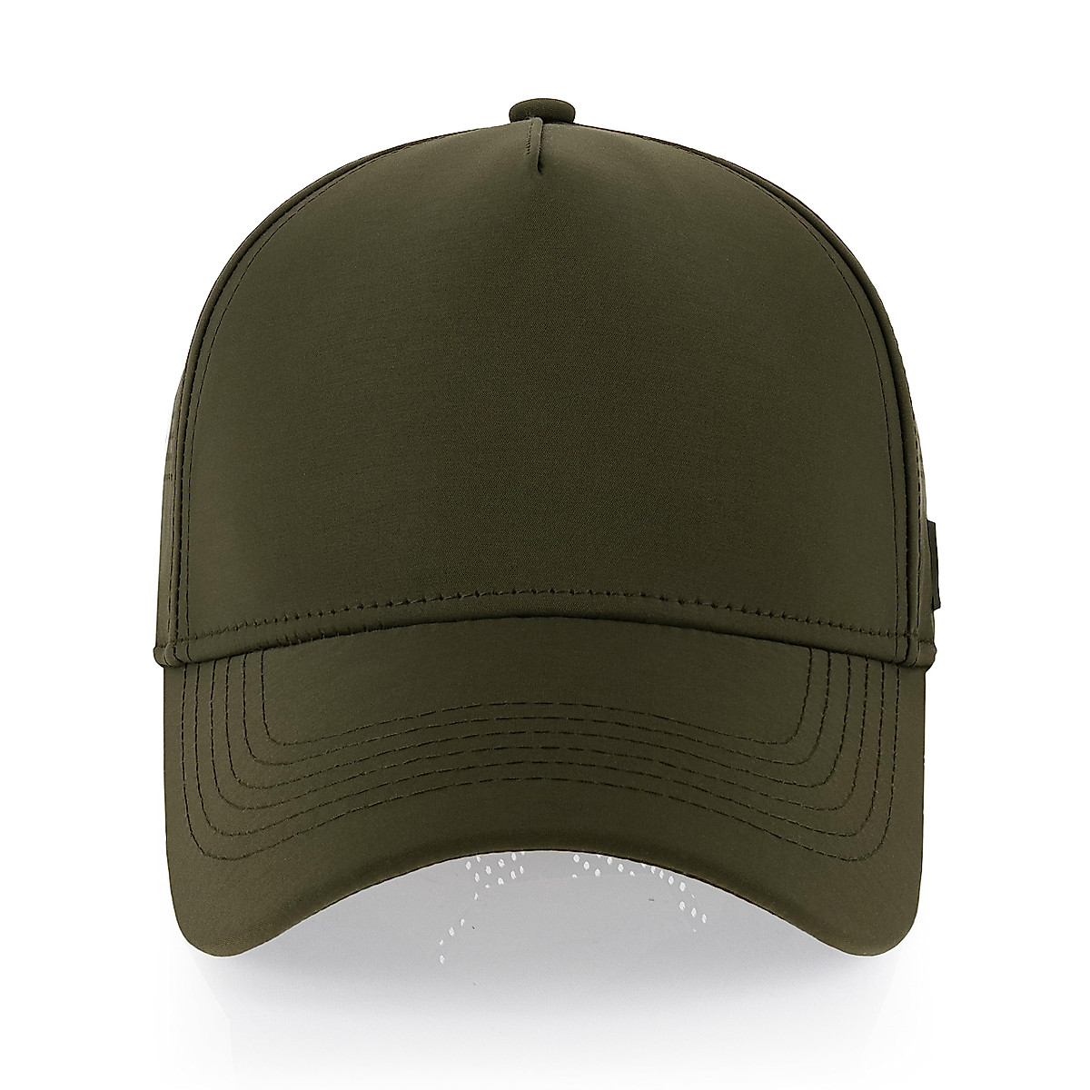 CHOK.LIDS Waterproof Ball Cap Cooling Mesh Running Baseball Cap Breathable Quick Dry Outdoor Sport Fitted Hat for Men Women (Navy)