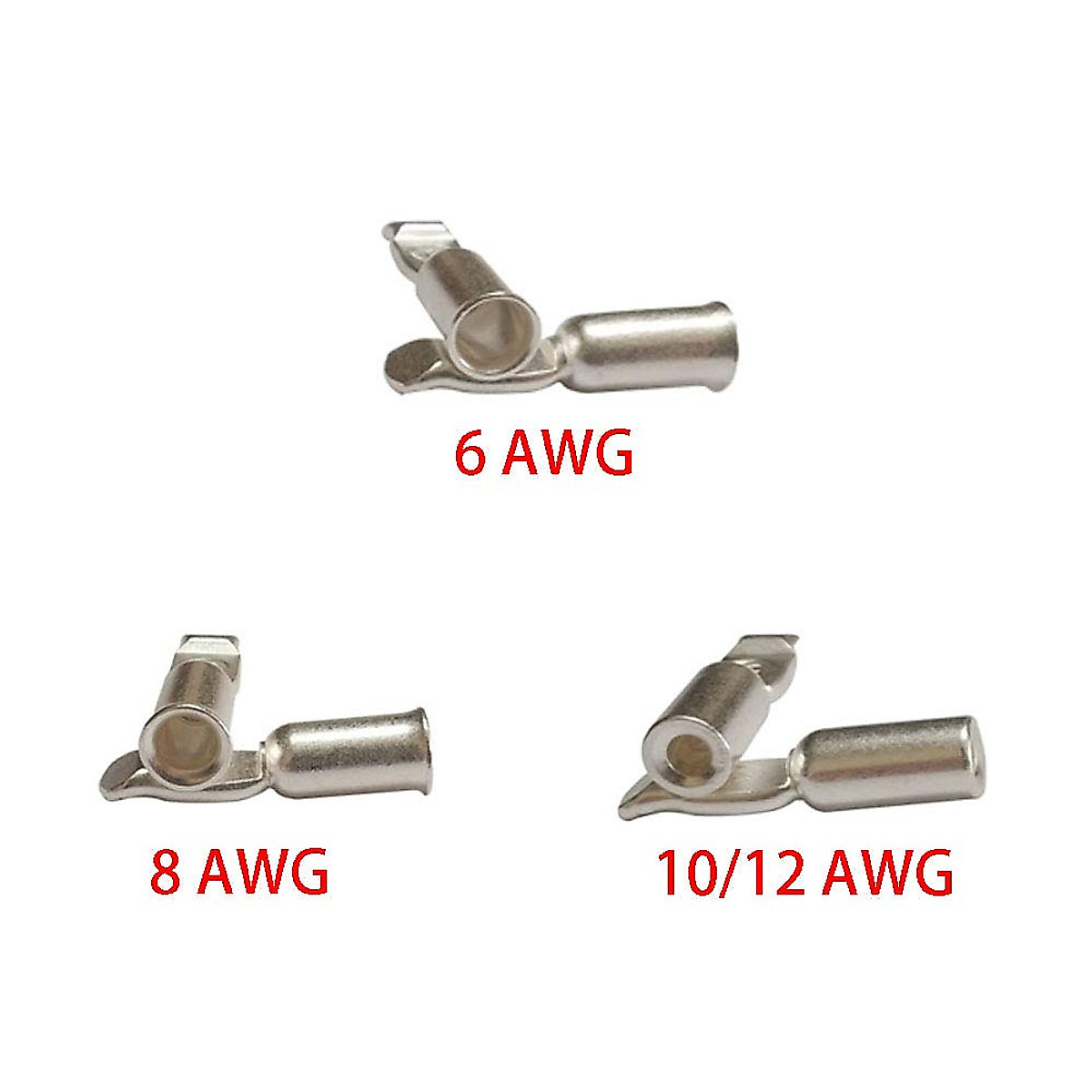 Sunshine 50 Amp Grey Din Connector Battery Charger with 8AWG Silver Plated Copper Terminals