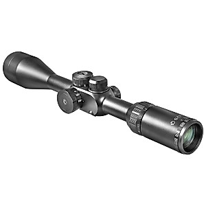 Barska AC10776 Illuminated Reticle Rifle Scope 6-20x50 First Focal Plane Mil-Dot Reticle, Black Matte