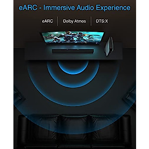 BlueRigger 4K HDMI Cable (25FT, 4K 60Hz HDR, High Speed 18 Gbps, Nylon Braided Cord) - Compatible with PS5/PS4, Xbox, Roku, Apple TV, HDTV, Blu-ray, PC