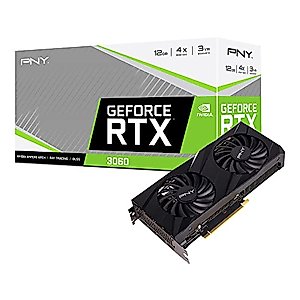 PNY GeForce RTX™ 3060 12GB Verto Dual Fan Graphics Card