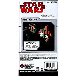 Gemmy 33166 Whirl-a-motion Christmas Led Star Wars Light Show Projector, Multicolored