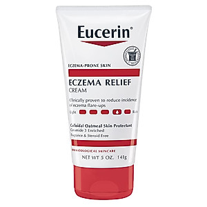 Eucerin Eczema Relief Skin Care Set with Colloidal Oatmeal (Skin Protectant), Eczema Relief Cream and Body Wash, 13.5 Fl Oz Bottle + Eczema Relief Cream, 5 Oz Tube, Holiday Gifts for Self Care