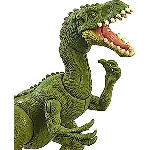 Mattel Jurassic World Dinosaur Action Figure Masiakasaurus, Fierce Force Dino Toy with Single Strike Feature, Posable Joints