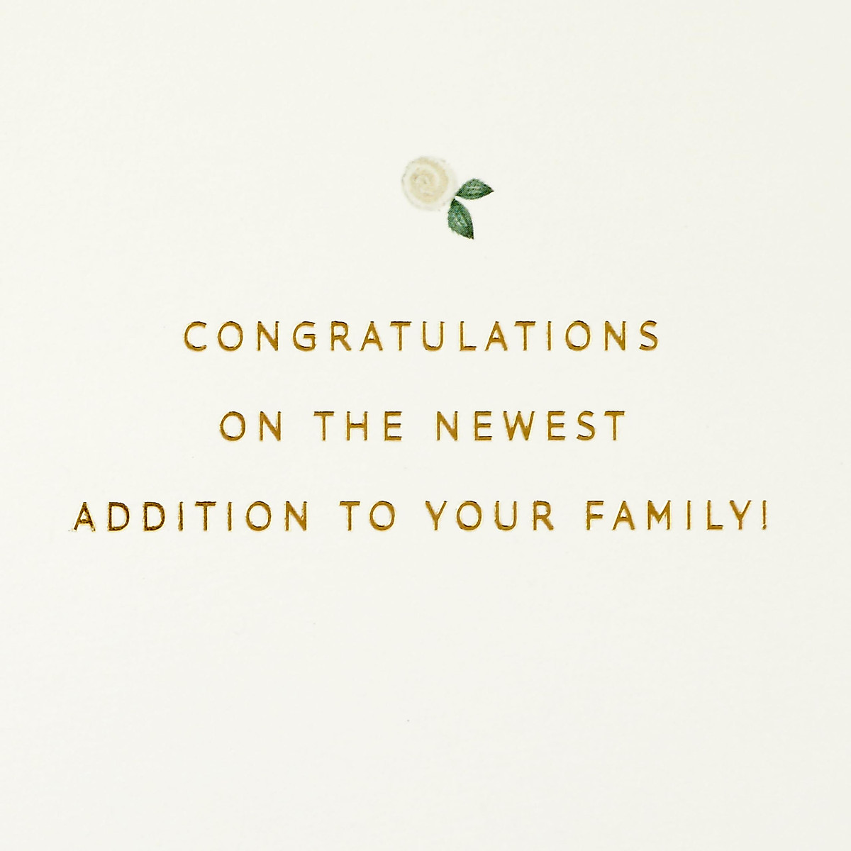 Hallmark Signature Baby Shower Card for New Parents (Oh Baby) Welcome New Baby, Congratulations, Gender Reveal