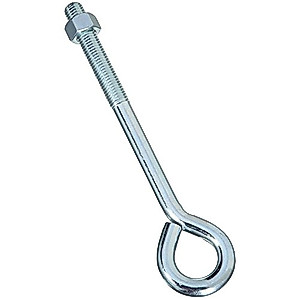 National Hardware N347-682 2160BC Eye Bolt in Zinc plated,5/8" x 10"