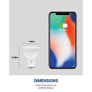 NUOVA GERMANY GU10 LED Light Bulbs, 100W Halogen Equivalent, 980 Lumens Bulb Replacement for Recessed Track Lighting, 8W Low consumption 120° Beam angle 110V AC Non Dimmable,10 Pack (3000K Warm Light)