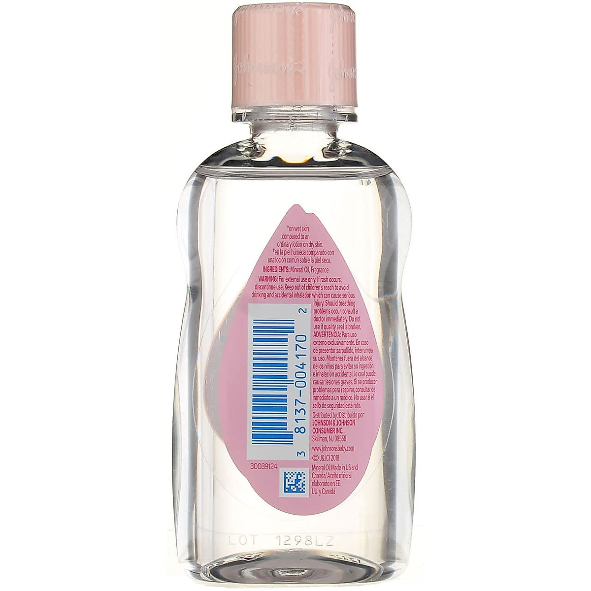 Johnson & Johnson Baby Oil 3 oz. (Pack of 6) by Johnson & Johnson