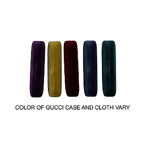 Gucci GG0340S 006 58M Black/Multicolor/Grey Square Sunglasses For Men For Women + BUNDLE with Designer iWear Eyewear Kit