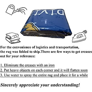 Deer Hunting Rug, Rustic Cabin Rug, Farmhouse Rug, Bear Rug, Deer Antler Animal Rugs 3x5 4x6 5x7ft Living Room Carpet Floor Decor Home Decor H100